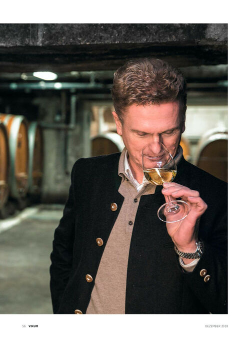 "Der Guru unter den Winzer" Vinum, December 2018